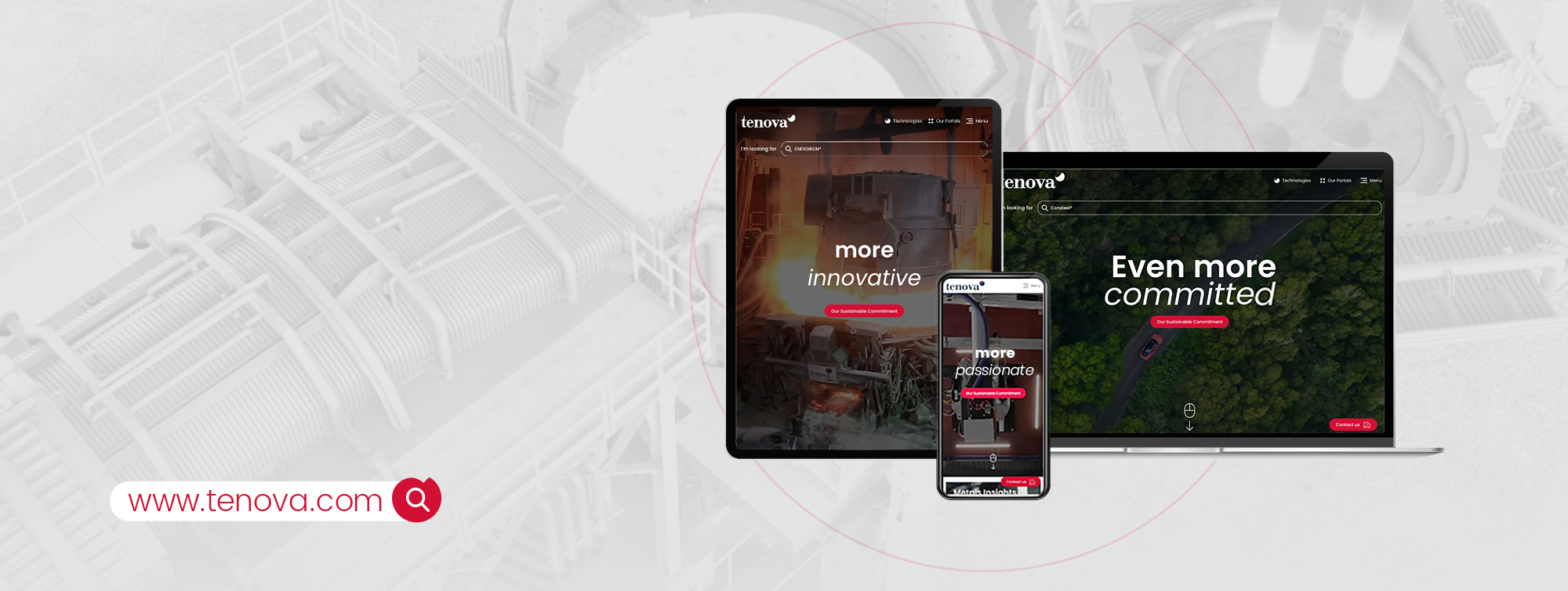 New Corporate Website for Tenova | Tenova